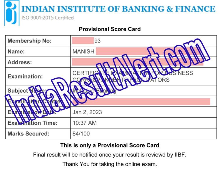IIBF BC Exam Syllabus 2024 PDF | IIBF BC Exam Pattern 2024